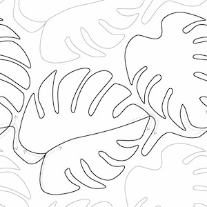 Monstera PDF Version - Etsy