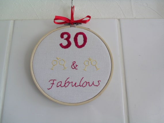 30th Birthday Card/plaque Handmade Wall Art Birthday Gift | Etsy