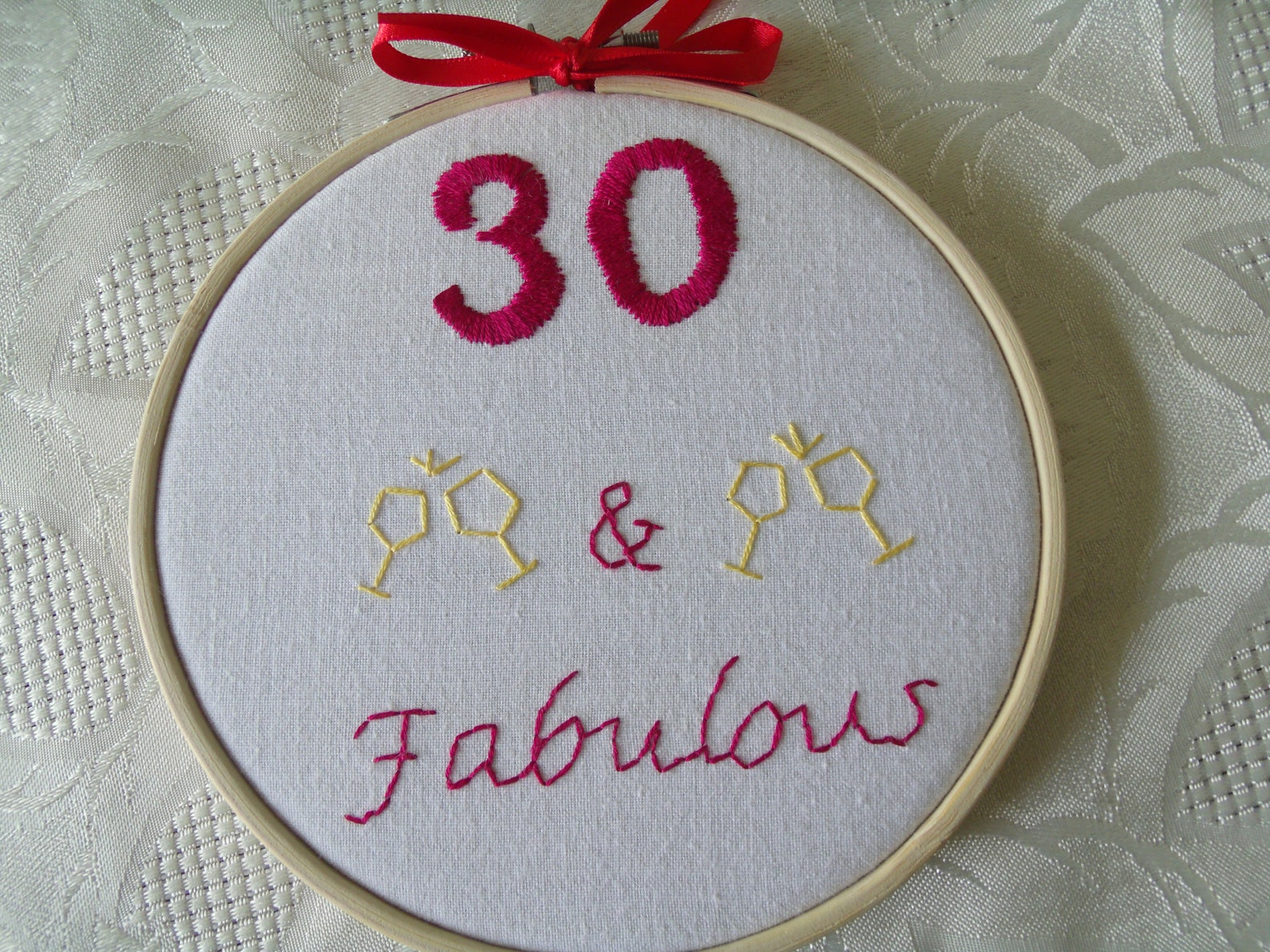 30th Birthday Card/plaque Handmade Wall Art Birthday Gift - Etsy