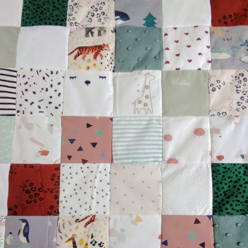 Patchwork Baby Memory Quilts - Etsy UK