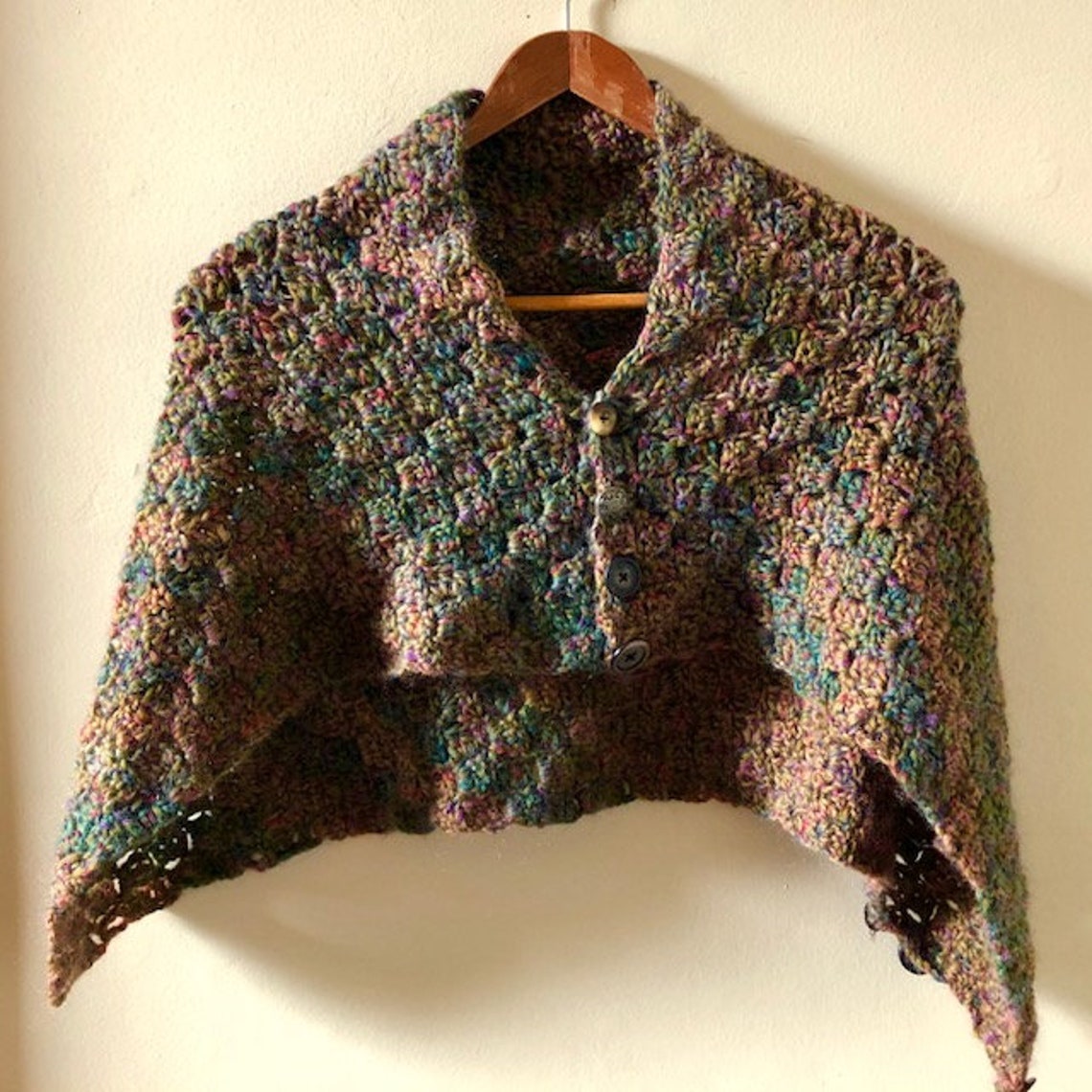 C2C Acorn Button Wrap Crochet Pattern - INSTANT DOWNLOAD - Etsy