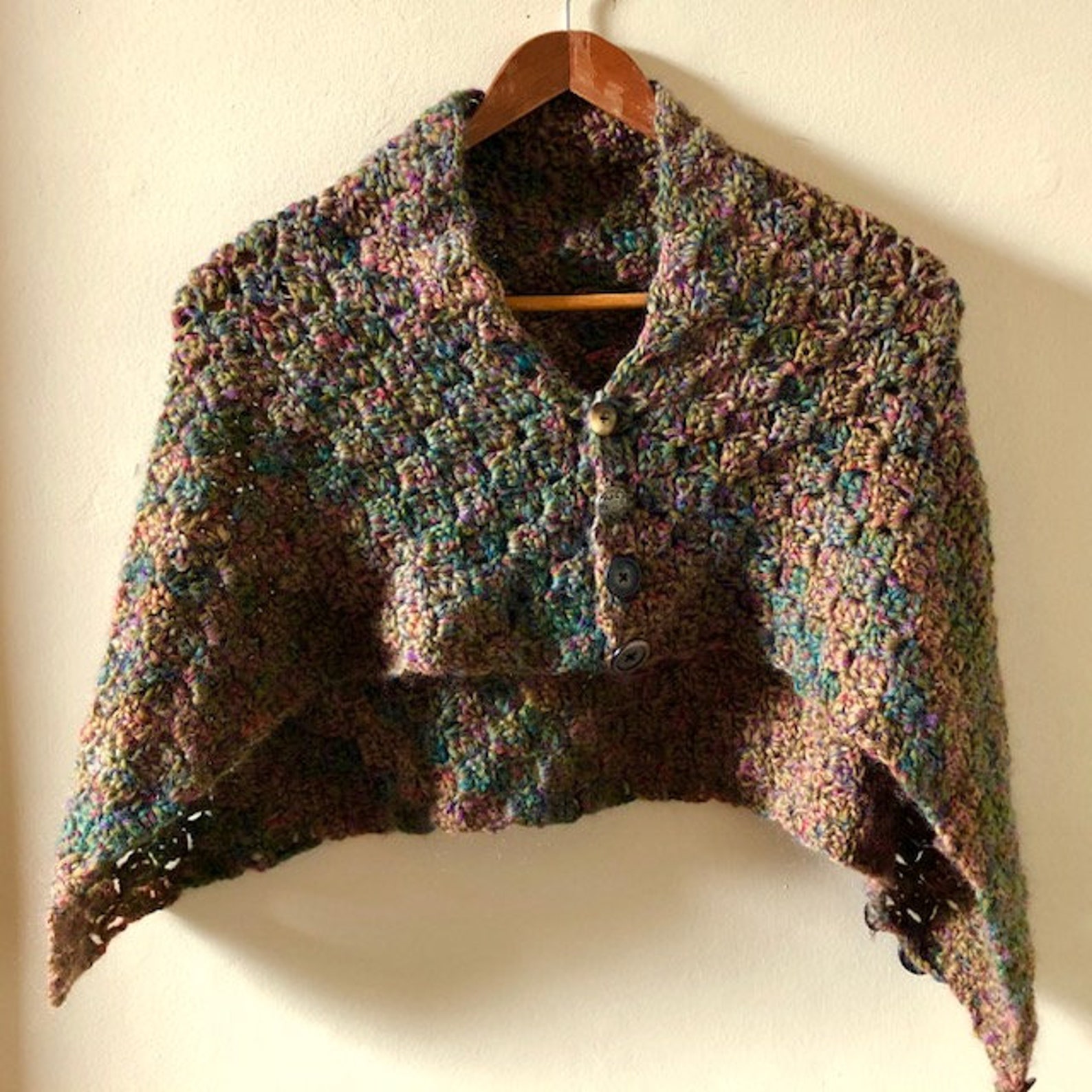 C2C Acorn Button Wrap Crochet Pattern - INSTANT DOWNLOAD - Etsy