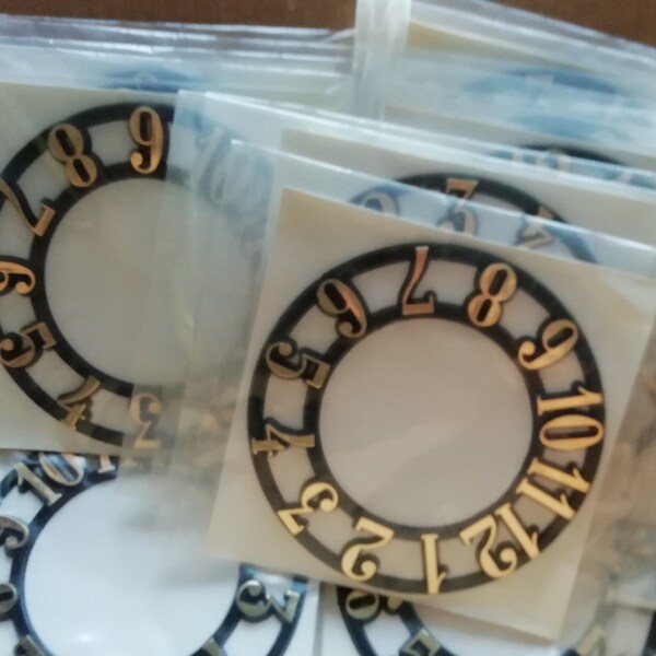 6 Inch Clock Faces - Etsy