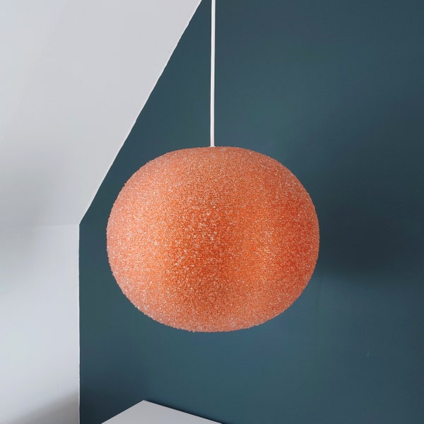 Orange Ceiling Light - Etsy