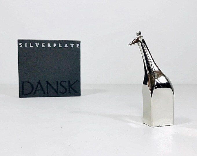 Boxed Dansk Designs Giraffe Paperweight Vintage Animal Lovers Gifts ...