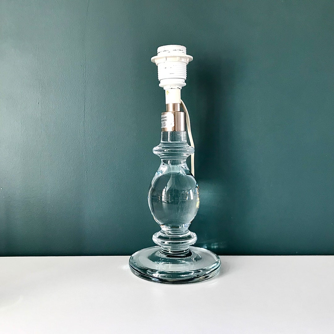 Holmegaard Royal Copenhagen Hooped Glass Table Lamp Danish Windsor ...