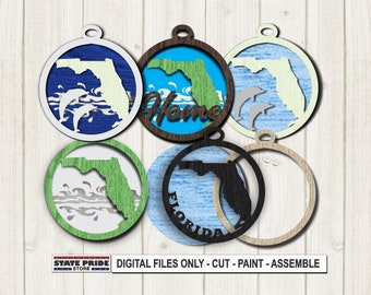 Florida State Dxf - Etsy