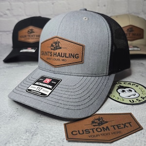 Custom Patch Truck Driver Hats, Trucking Company Hats, Personalized ...