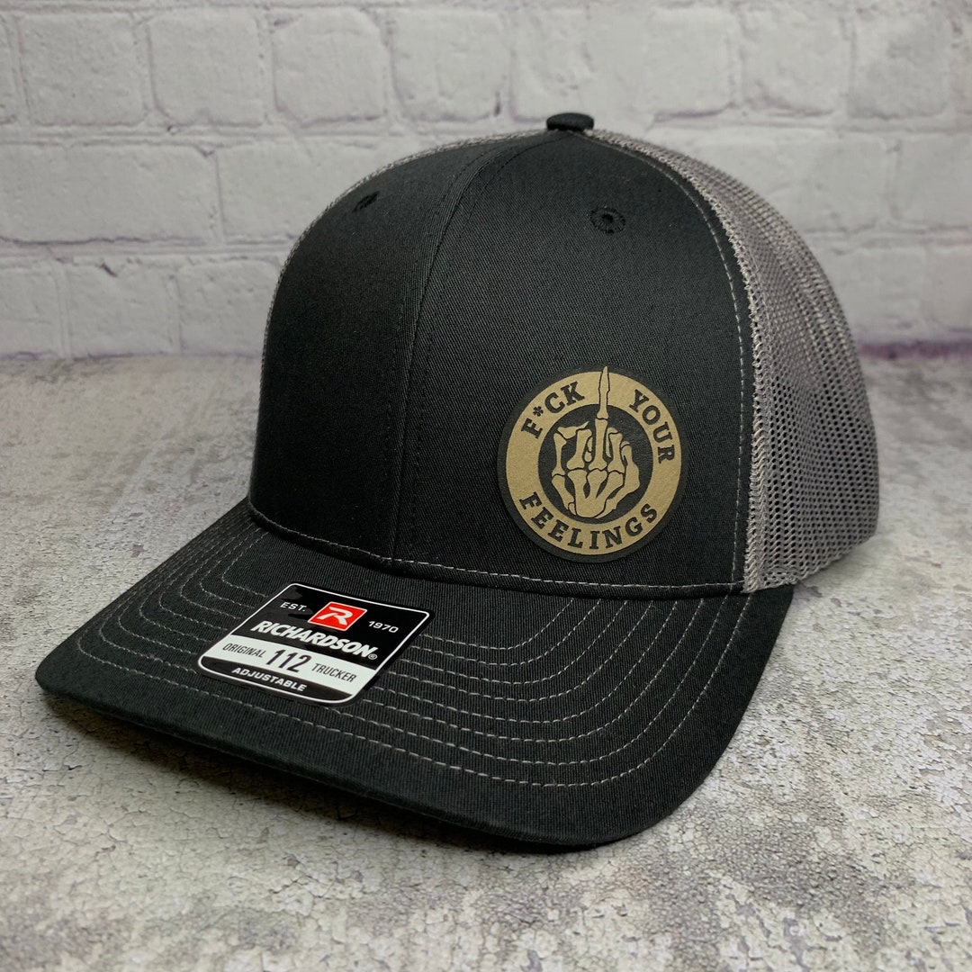 Fck YOUR FEELINGS Trucker Hat, Funny Hats for Men, Funny Dad Hat, Dad ...