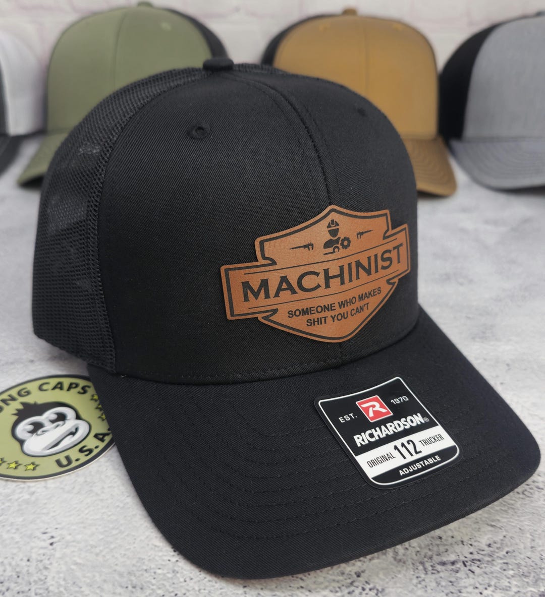 Machinist Trucker Hat, CNC Metalwork Gift, Machine Shop Owner Gifts ...