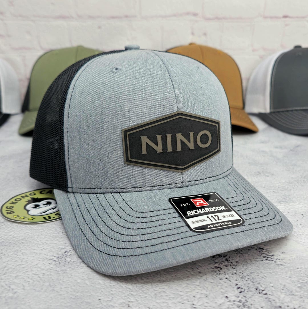 NINO HAT, Nino Patch Trucker Hat, Personalized Nino Christmas Gifts ...
