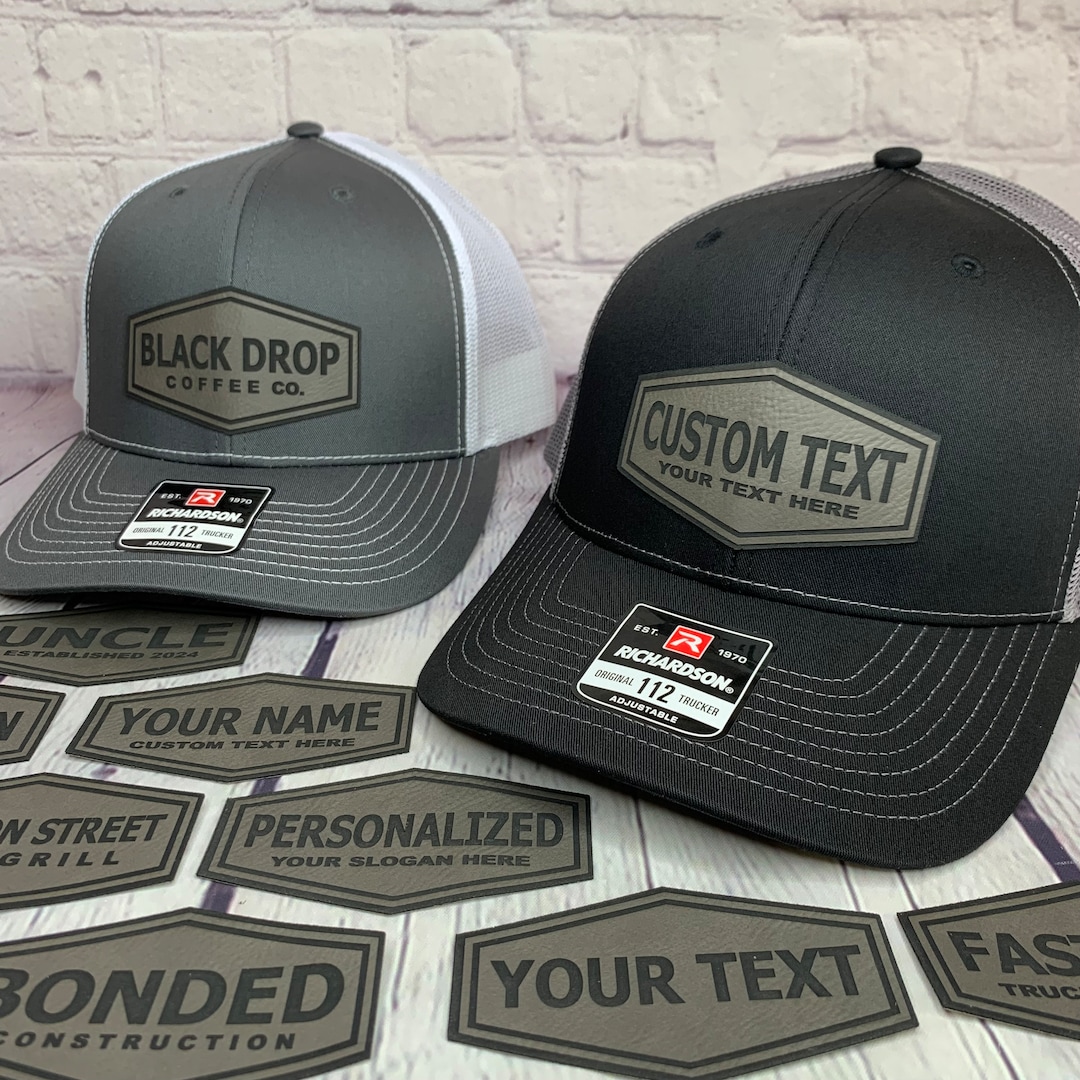 Custom Text Hats, Personalized Hats, Customized Business Hats ...