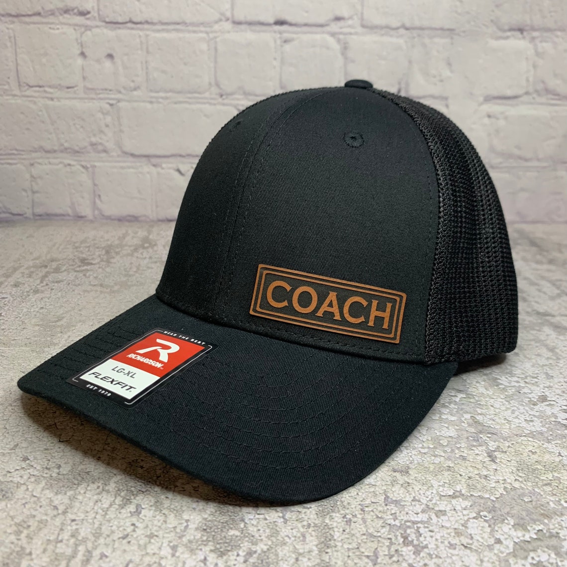 COACH PATCH HAT, Coach Gifts, Richardson 110 Flex Fit Fitted Hat ...