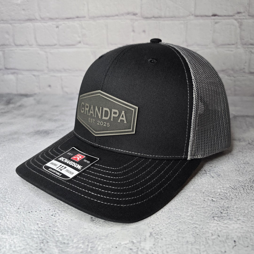 Custom Grandpa Hat, Grandpa Cap EST. Any Year 2025, 2026, Etc. New ...