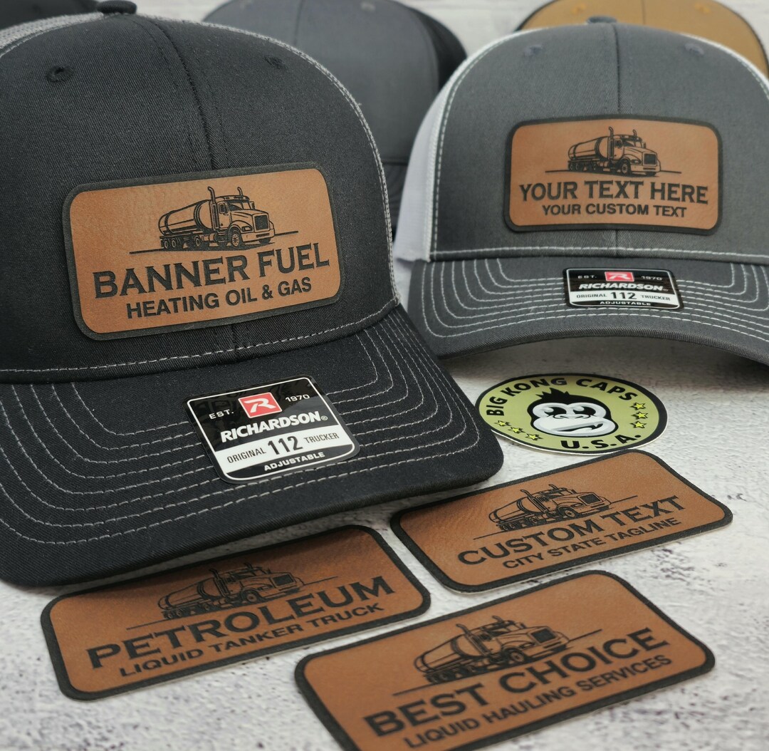 Custom Trucking Company Hat, Tanker Driver Cap, Custom Text Trucking ...