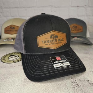 Custom Tanker Truck Hats, Trucking Company Hat, Personalized Tank Truck ...