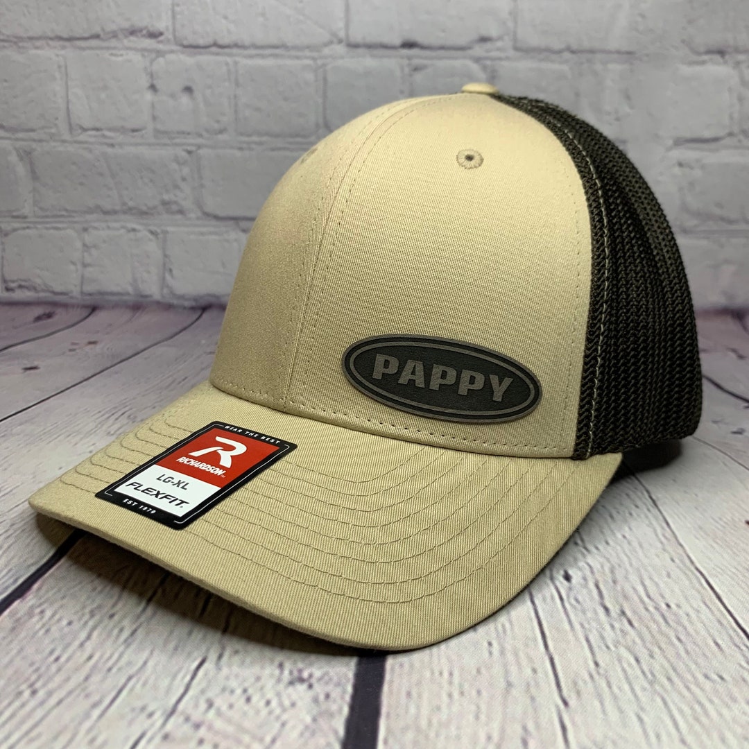 PAPPY PATCH Hat, Richardson Flex Fit, PAPPY Fitted Hat, Custom Hat ...