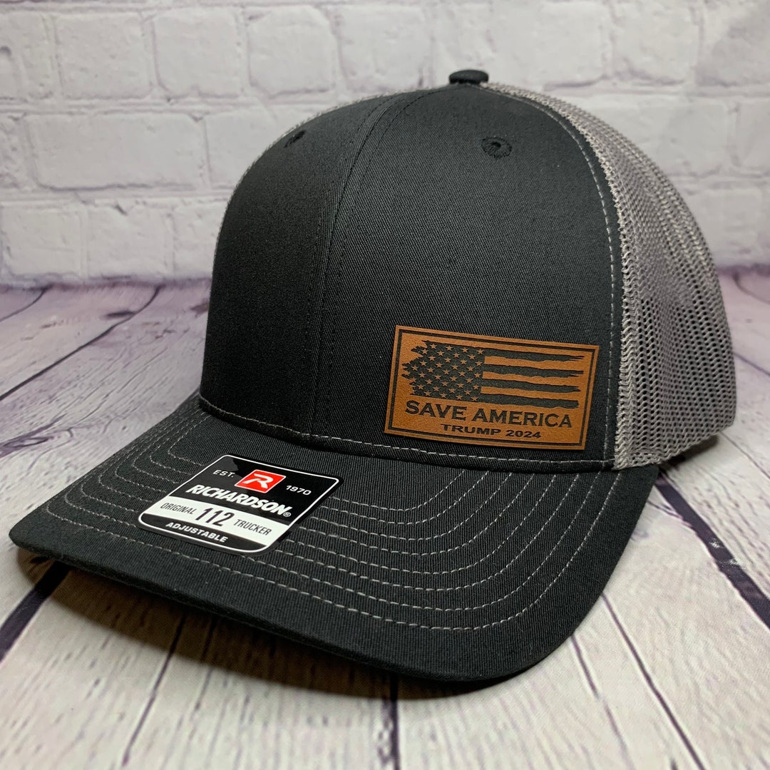 SAVE AMERICA TRUMP 2024 Patch Hat, Custom Trump Hat, Personalized Make ...