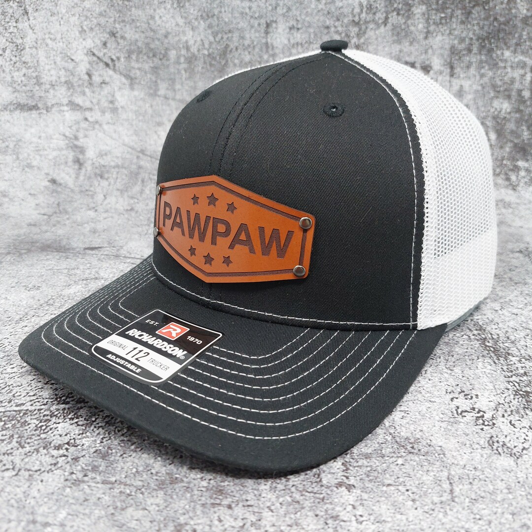 PAWPAW Hat - PAWPAW Cap, Leather Patch Paw Paw Richardson 112 Pawpaw ...