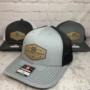 Custom Trucking Company Hats, Personalized Hats, Custom Semi Truck Hat ...