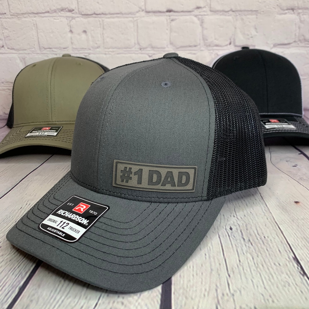 Dad Trucker Hat - #1 Dad Patch Cap, Best Dad Hats, New Dad Pregnancy ...