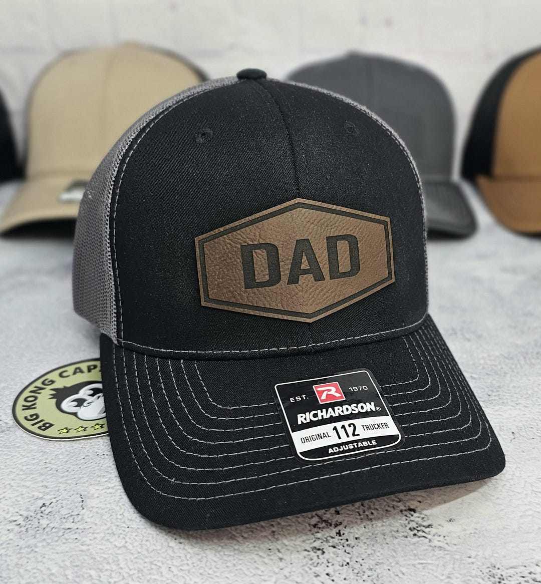 Dad Hat, Dad Cap, Personalized DAD Patch Trucker Hats, New Daddy ...