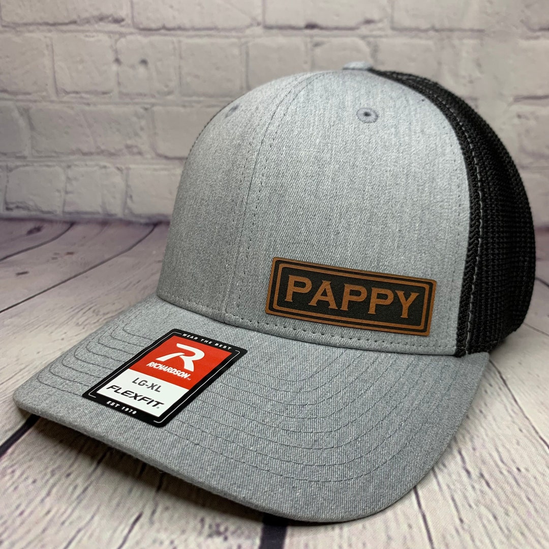 PAPPY PATCH HAT, Richardson Flex Fit, Pappy Fitted Hat, Custom Hat ...