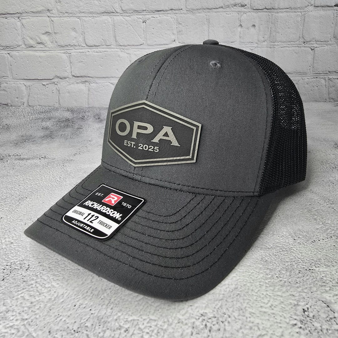 Custom OPA Patch Hat: Personalized Opa Gift, Established Year - Etsy