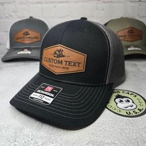 Custom Patch Truck Driver Hats, Trucking Company Hats, Personalized ...