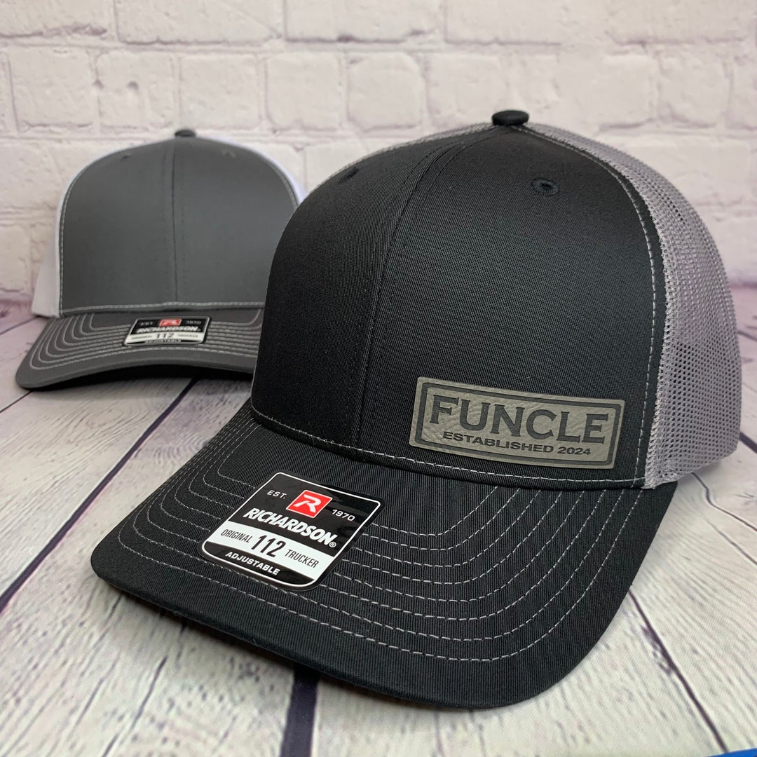 FUNCLE EST. Hat, Custom Funcle Hat Established 2025, 2026 or Any Year ...