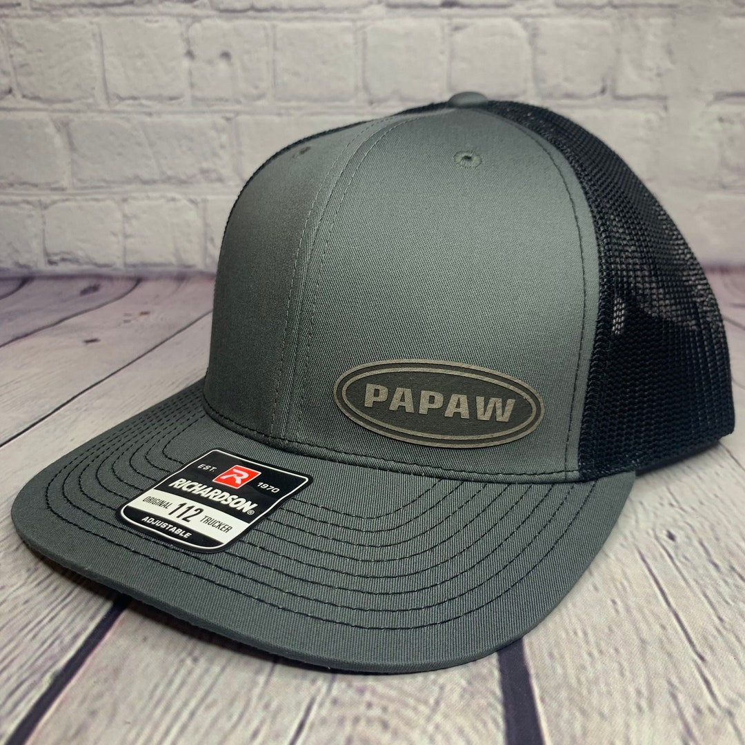 PAPAW Hat - PAPAW Cap, Pa Paw Richardson 112 Trucker Hat, New PAPAW Pregnancy Announcement Gift ...