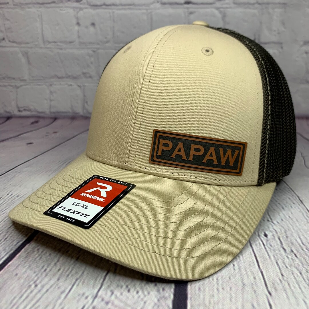 PAPAW PATCH Hat Richardson Flex Fit Fitted Hat Custom Dad - Etsy