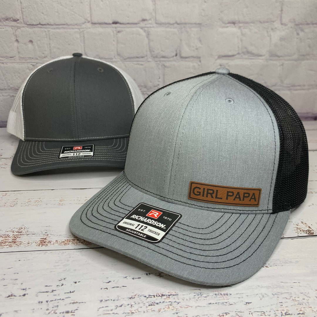 GIRL PAPA TRUCKER Hat Custom Papa Hat Papa Gifts Christmas - Etsy