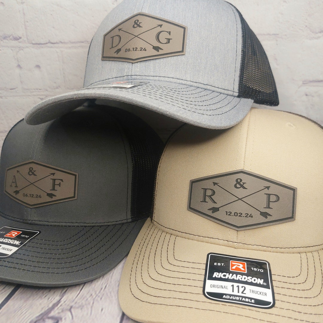 Groom Wedding Hats, Custom Groom Hats, Groomsman Hats, Custom Wedding ...