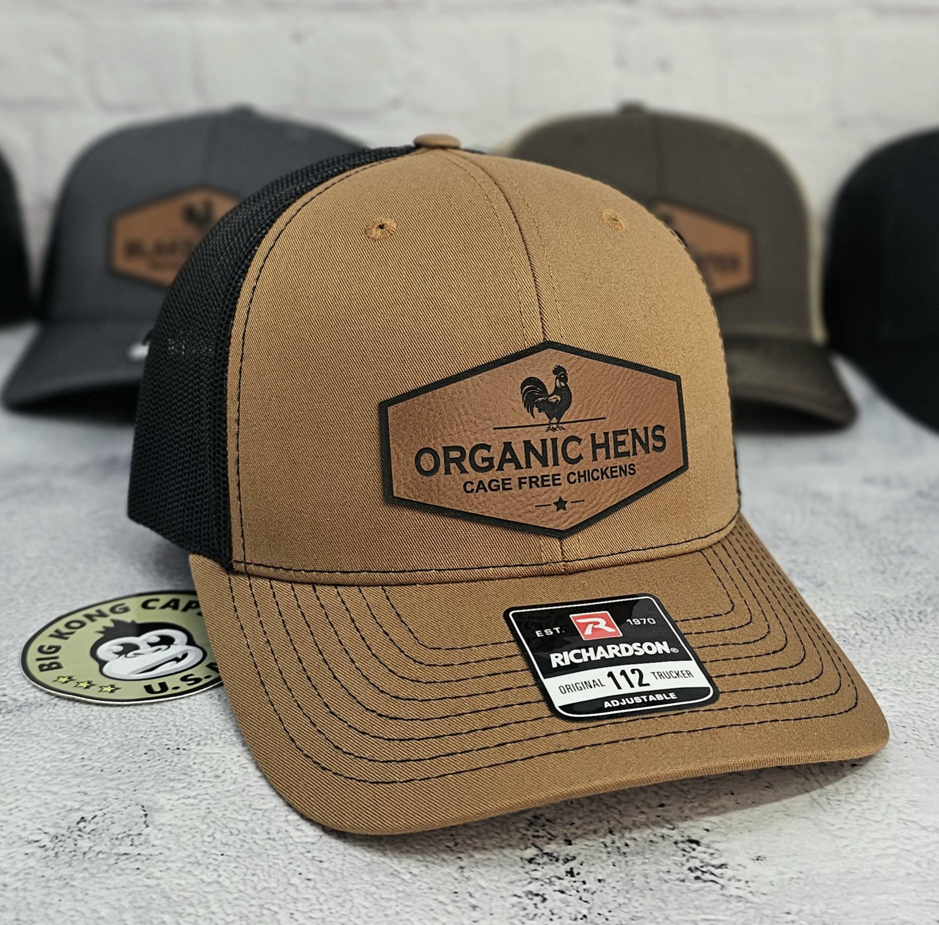 Custom Chicken Farm Hats, Personalized Farm Name Caps, Chicken Ranch ...