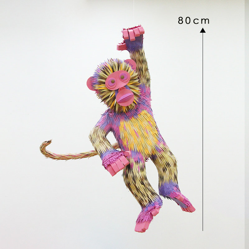 Hand Crafted Paper Birds- Jungle Installation Window Display - Retail ...