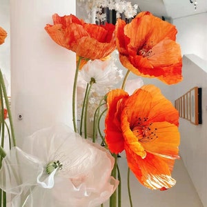 Free-standing Giant Paper Flower Window Display Spring - Etsy
