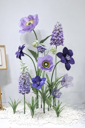 Free-standing Giant Paper Flower Window Display Spring Summer Wedding ...