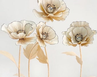 Free-standing Giant Paper Flower Window Display Spring - Etsy