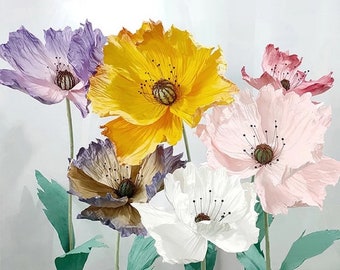 Large Paper Flowers Retail Window - Etsy