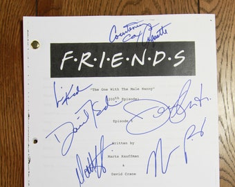 Signed Friends Script - Etsy