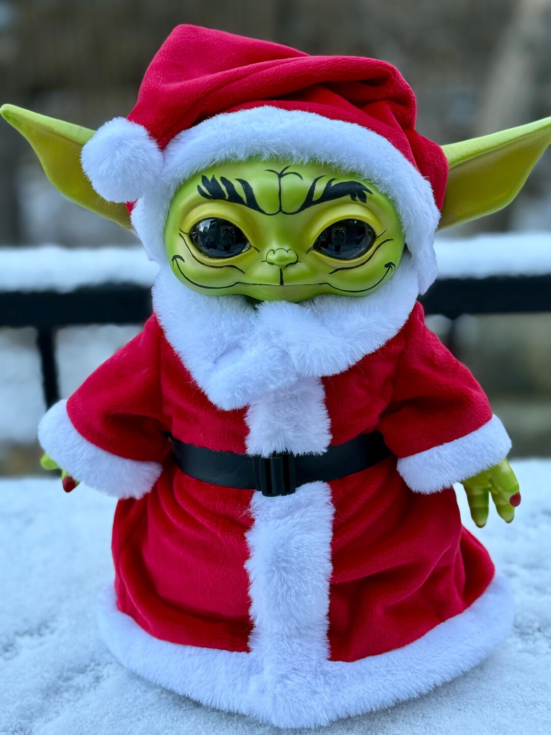 Custom Grogru Baby Yoda Doll Aldo Stuffed Plush 11" - Etsy
