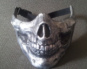 Halloween Half Mask | Etsy