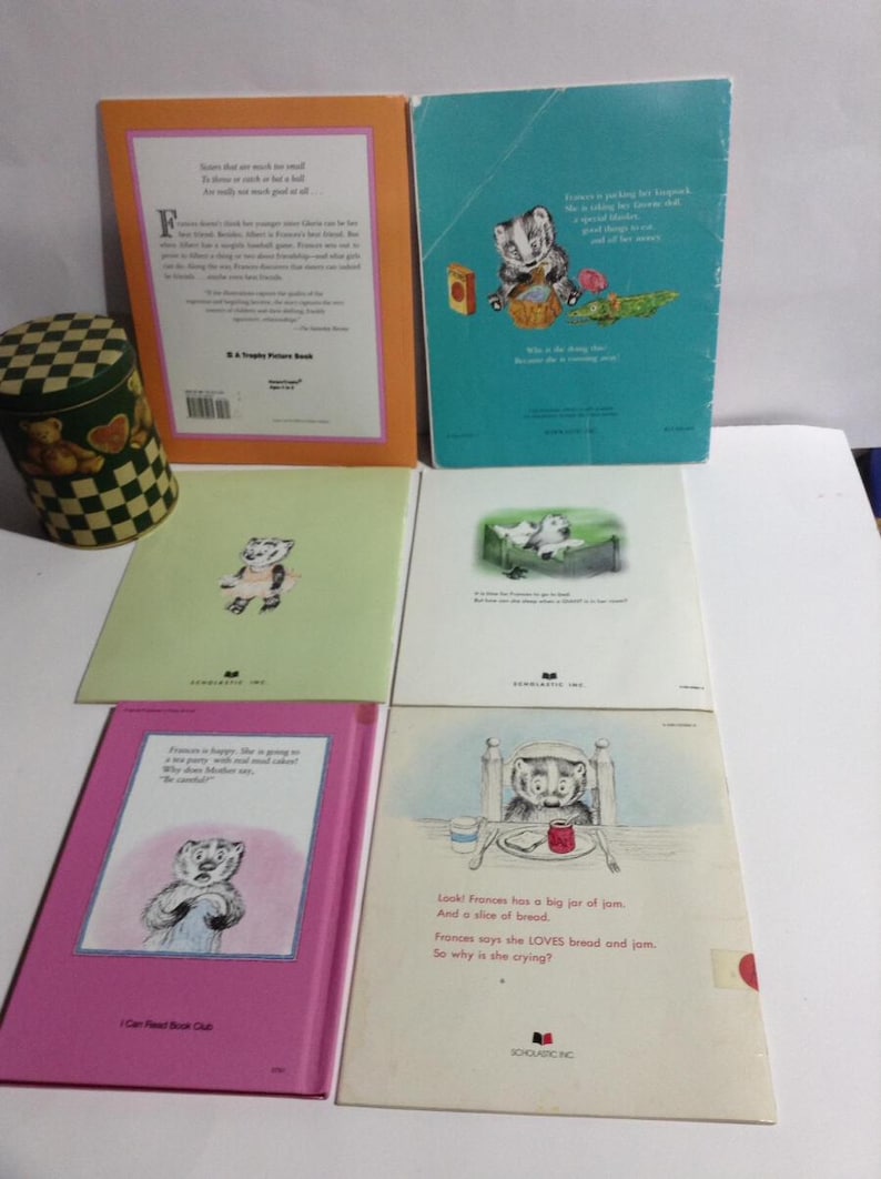 6 Russell Hoban Books A Bargain for Frances and Other Titles - Etsy