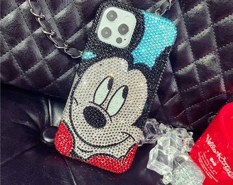 Mickey Bling Phone Case - Etsy