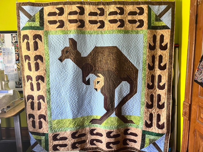 Kangeroo Quilt Pattern - Etsy