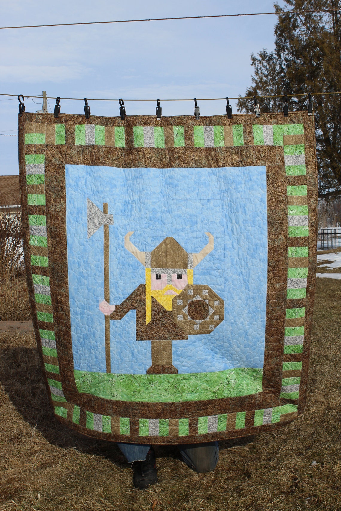 Viking Quilt - Etsy