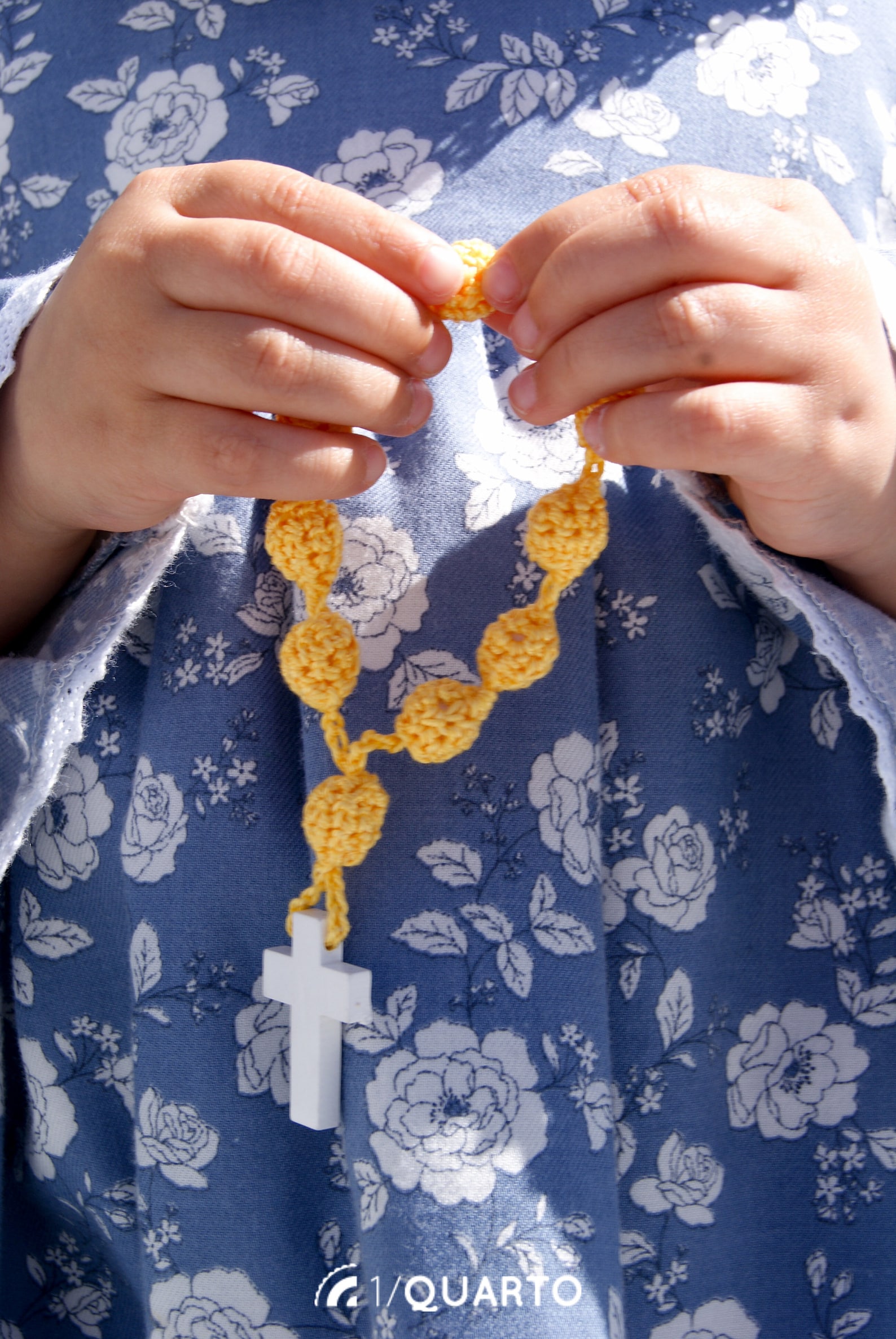 Crochet Rosary, Rosary Bracelet, Baptism Favor, First Communion Gift ...