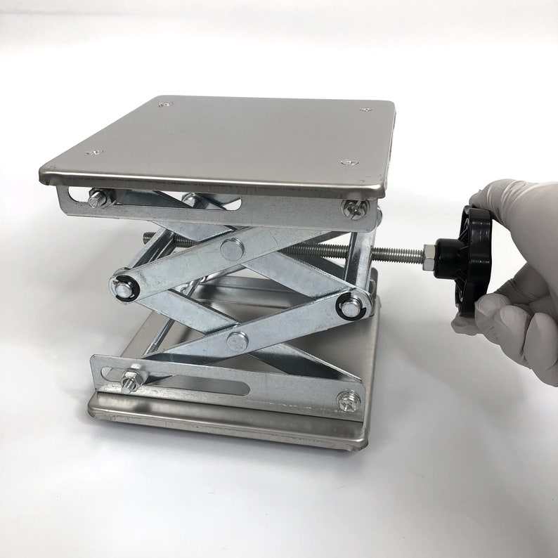 Stainless Steel Scissor Lifting Jack Platform 6x6 - Etsy