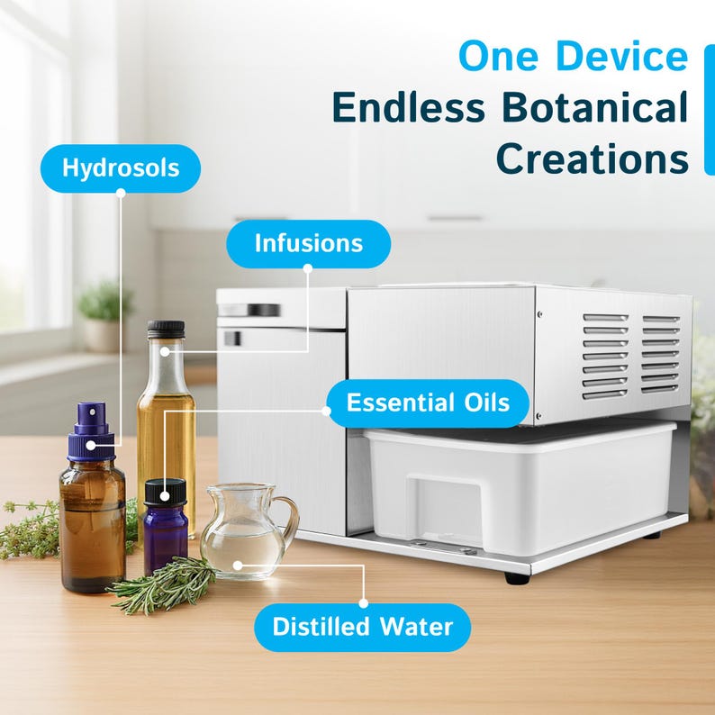LETIME ADI Infuser and Distiller in One. Herbal Oil Infusion Machine ...